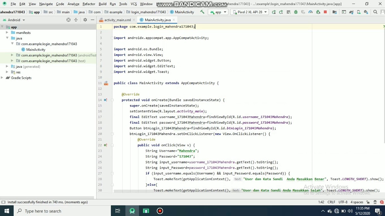 Pemrograman aplikasi mobile - YouTube