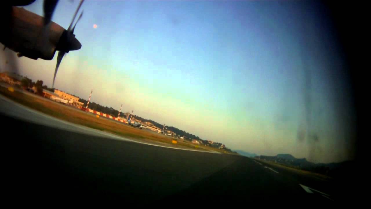απογειωση C-130 απο αεροδρομιο κερκυρας 6-8-2011 - YouTube