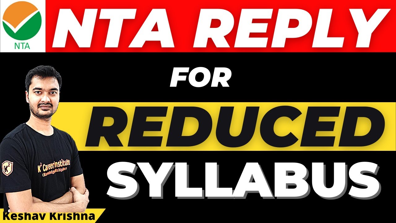 NTA REPLY On NEET 2023 Reduced Syllabus Is NEET 2023 Syllabus Reduced nta-reply-on-neet-2023-reduced-syllabus-is-neet-2023-syllabus-reduced
