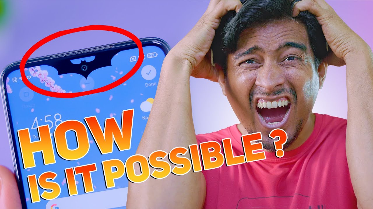 Now you can completely redesign your Smartphone notch - YouTube