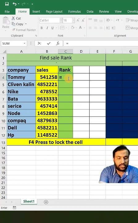LEARN ADVANCE EXCEL how can rank your data in excel magic trick#computertricksvidmakhan #msexcel ...