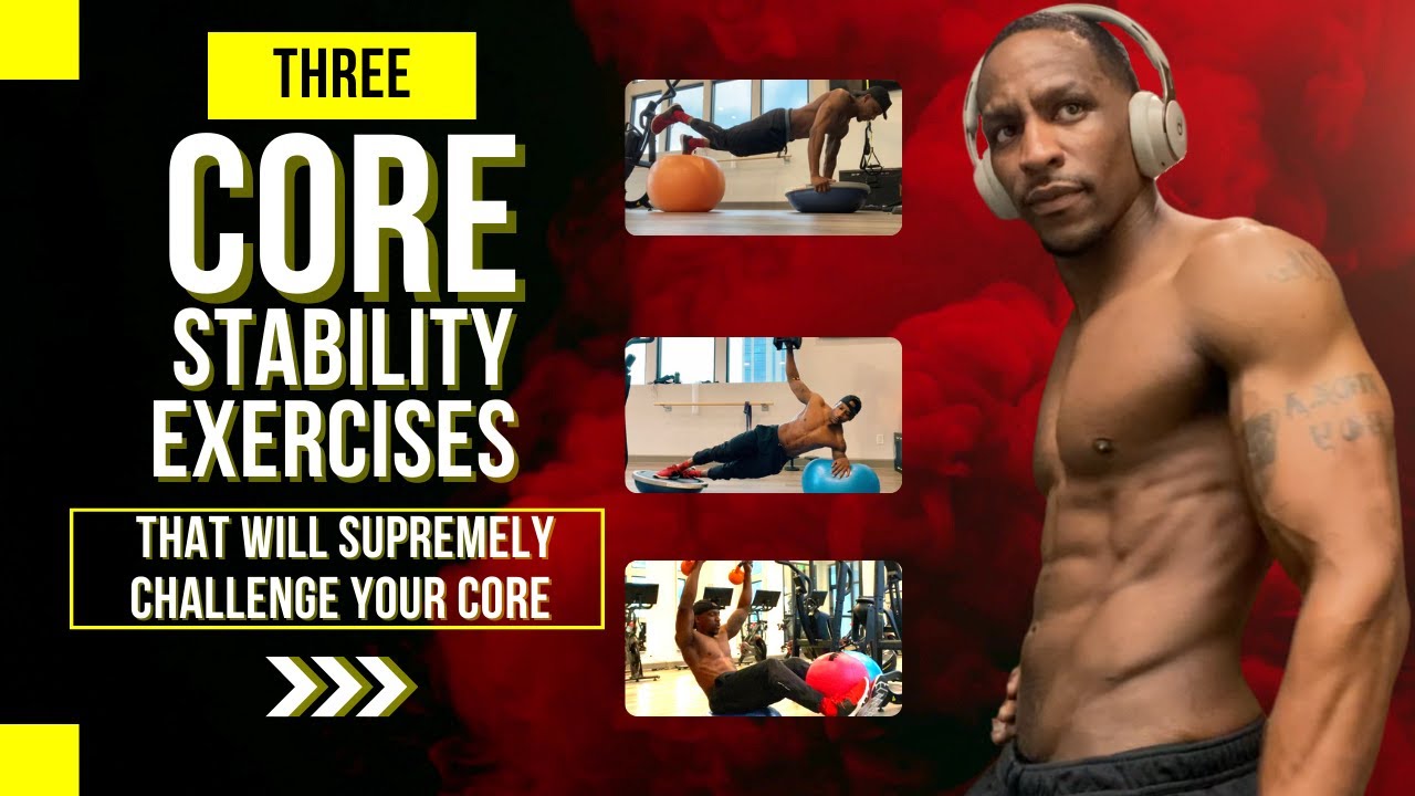 3 Core Stability Exercises That Will Supremely Test Your Core! - YouTube