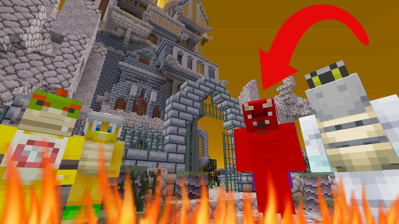 Sakawakas Dad Is The Devil Underworld Nintendo Fun House Minecraft Switch 247 Youtube