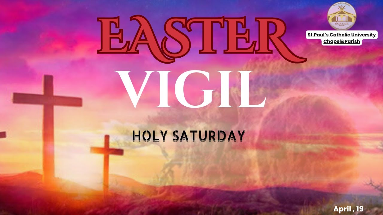 LIVE CATHOLIC 7PM |HOLY SATURDAY| April 19, 2025 - YouTube