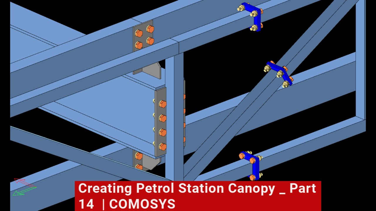 Creating Petrol Station Canopy _ Part 14 | COMOSYS - YouTube