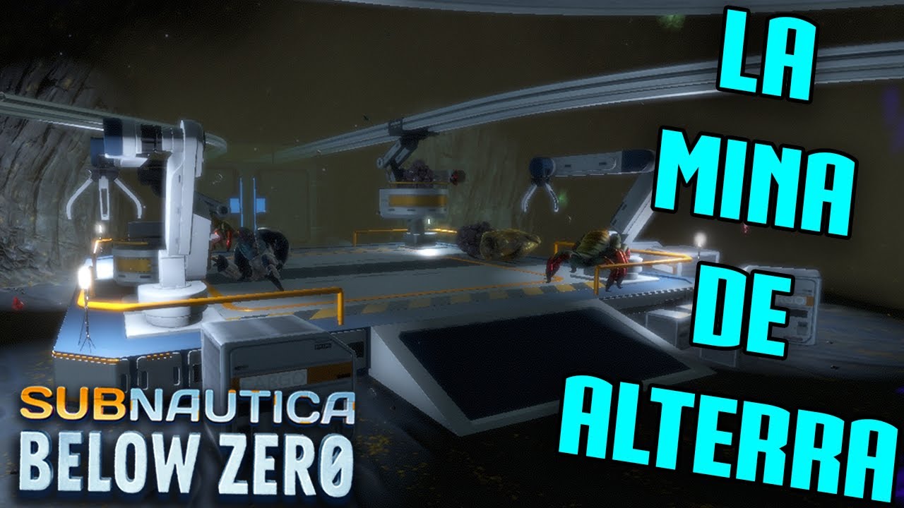 💎 La mina de Alterra y las salas grandes [Subnautica Below Zero] - YouTube