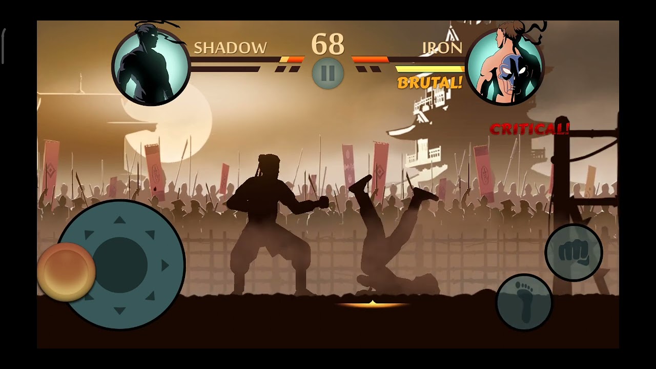 Shadow Fight 2 Gameplay|| Shadow vs Iron|| Like , share and subscribe ...
