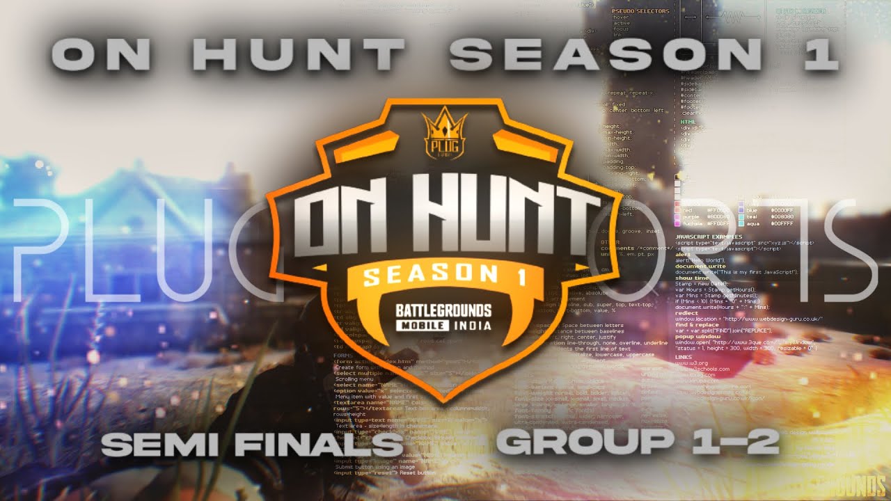 ON HUNT S1 | SEMI-FINAL | PLUG ESPORTS 🔥 - YouTube