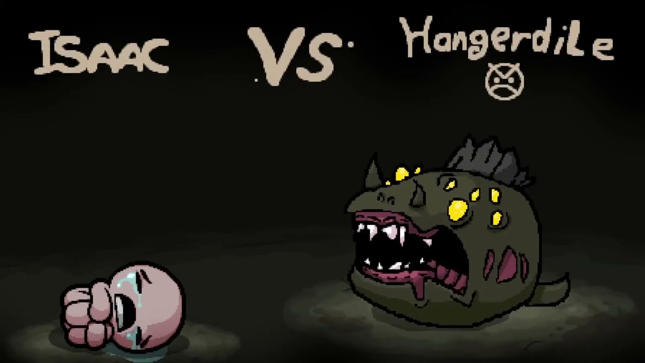 binding of isaac new hangerdile boss - YouTube