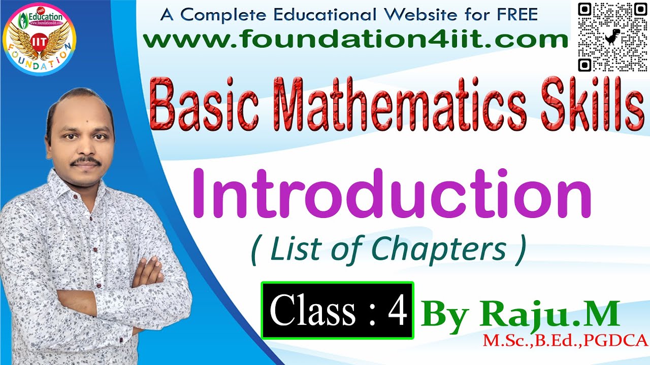 Basic Mathematics Skills @ Introduction || Class 4 || - YouTube