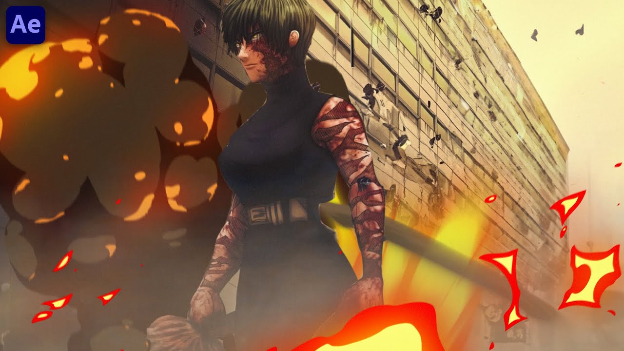 I Created INSANE Manga Animation ( After Effects Tutorial ) - YouTube