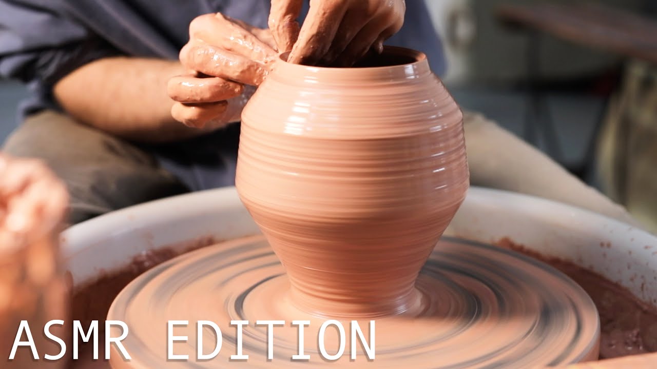From Beginning to End, How to Make a Vase — ASMR Edition - YouTube