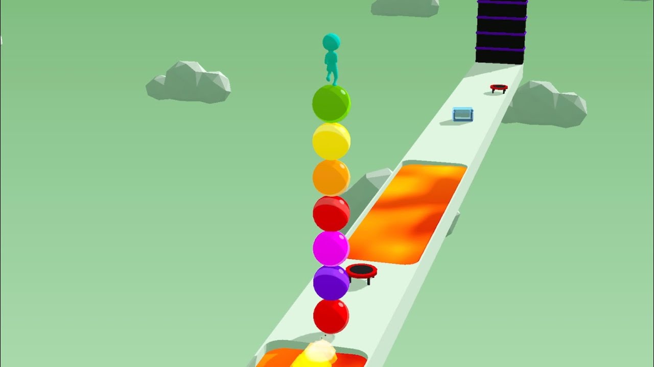 Stack Rider ☀️🔥👩‍ ️‍👨 MAX LEVELS!! All Levels Gameplay Walkthrough ...