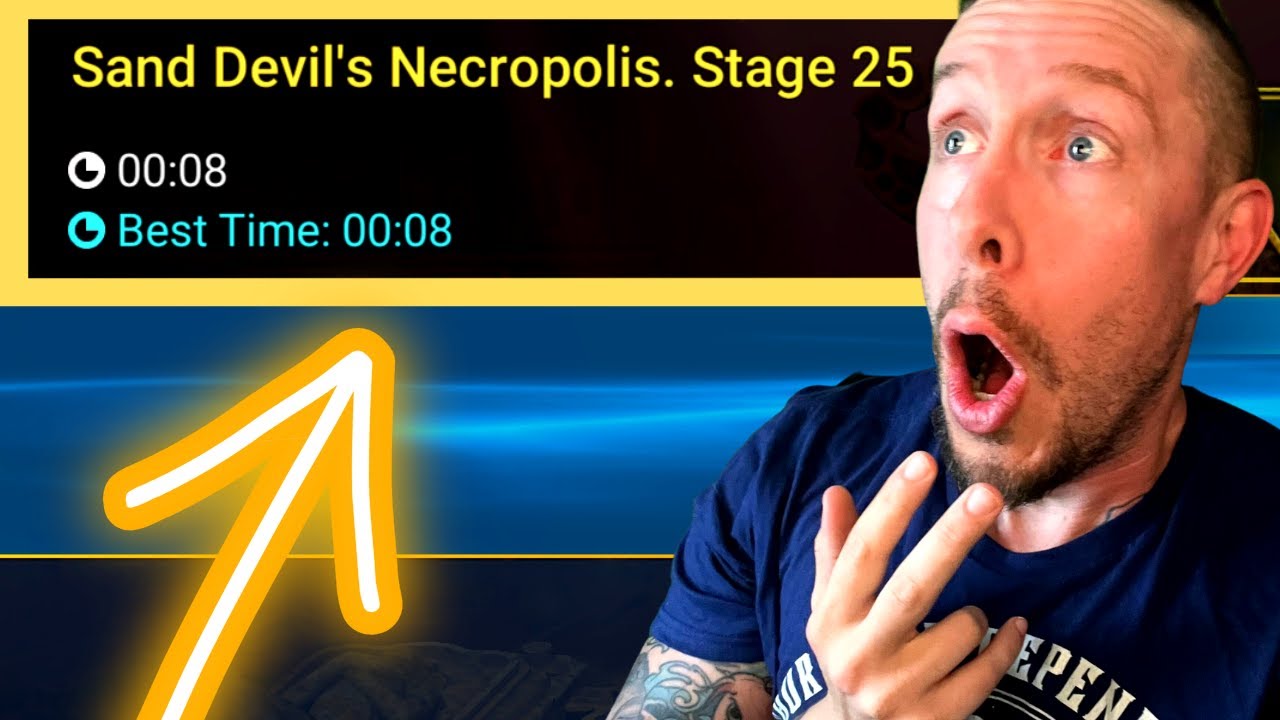 SAND DEVIL STAGE 25 ONE SHOT in 8 SECONDS?! (BUG FIXED) - YouTube