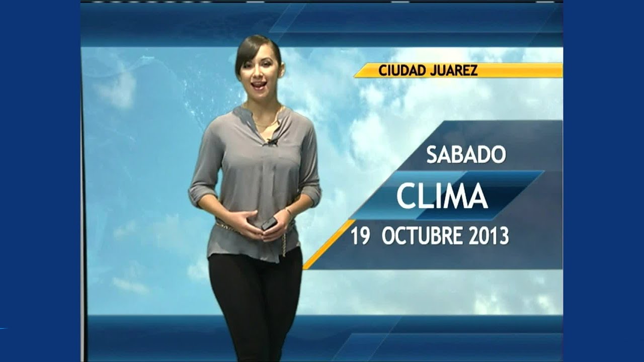 Gaby Luna 19 de Octubre 2013 Chica del Clima Televisa Juárez - YouTube