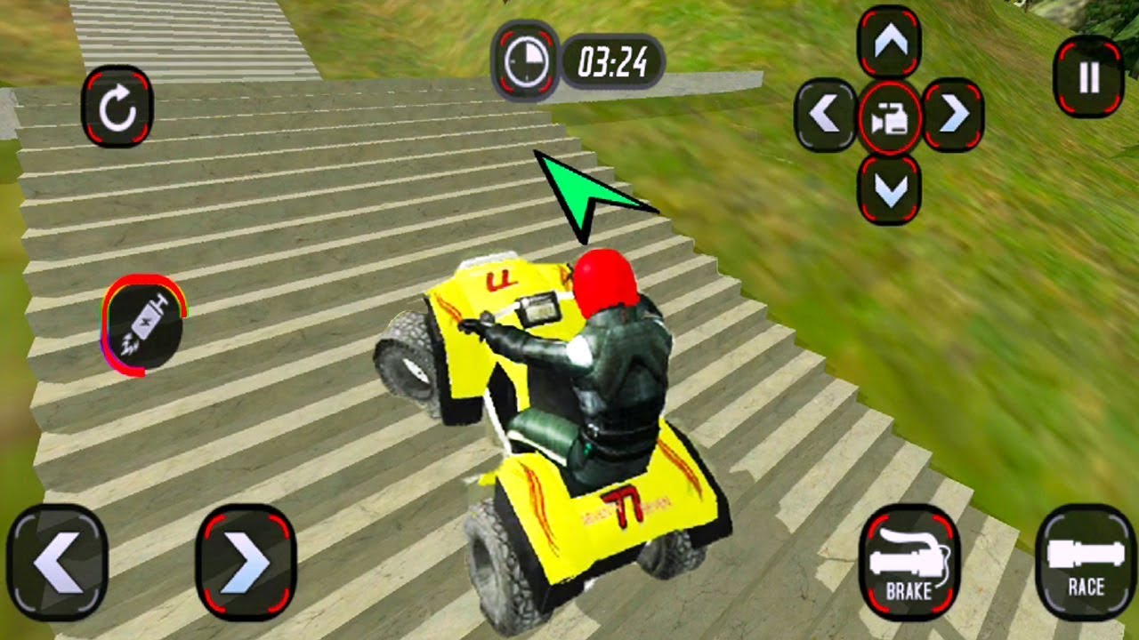 ATV Quad Bike Simulator : Offroad Stunt Game - Stay on the Track | ATV ...