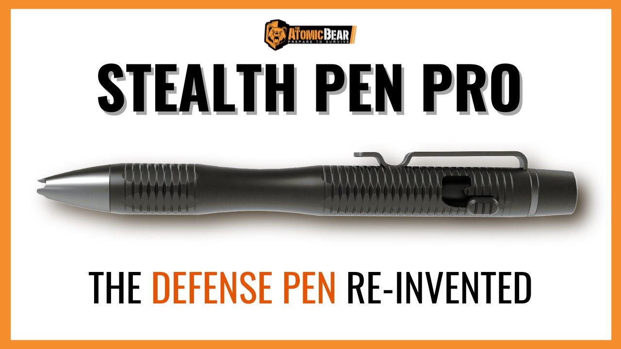The Stealth Pen : The Tactical Pen Re-invented - YouTube