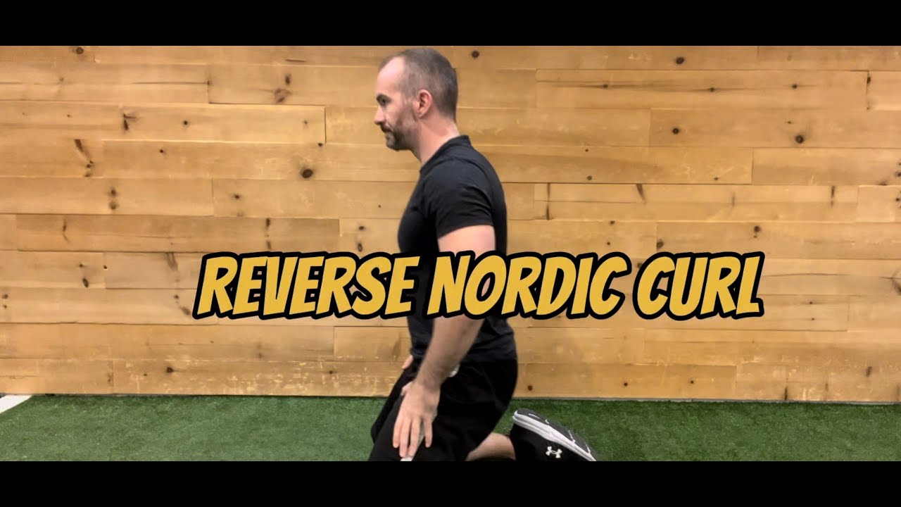 How To Do A Reverse Nordic Curl - YouTube