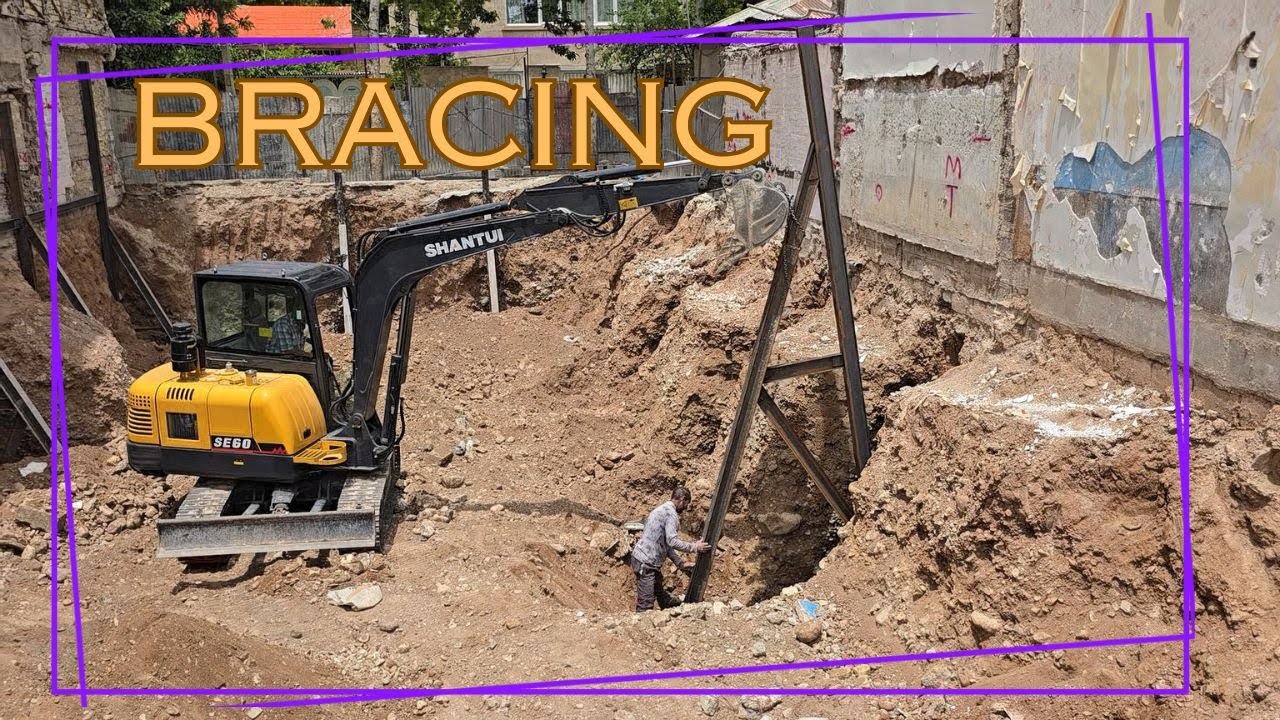 Bracing a Wall to Protect Neighbor's Property | Essential Construction ...