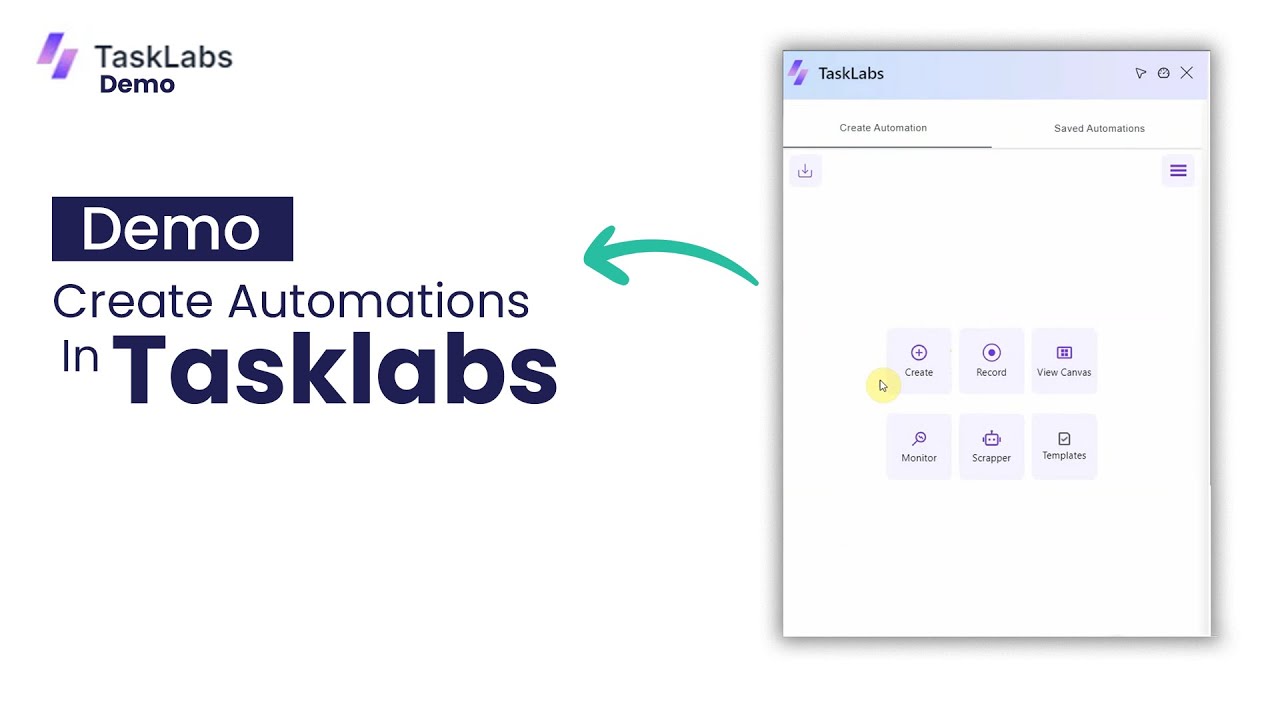How to Create automation in Tasklabs #demo - YouTube