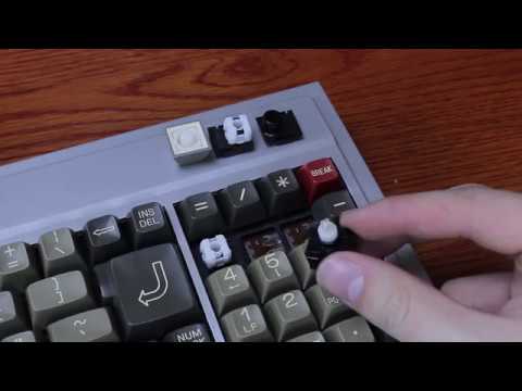 Teardown - Fujitsu leaf spring switches - YouTube