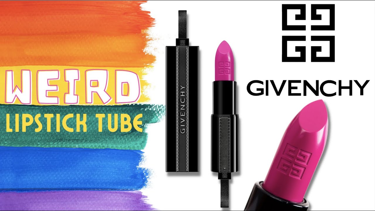 WEIRD TUBE GIVENCHY ROUGE SATIN #LIPSTICK & Try-on | Daily Inspiration ...