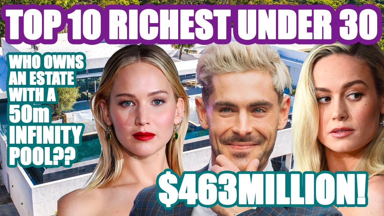 Top 10 Richest Actors UNDER 30 in the WORLD - YouTube