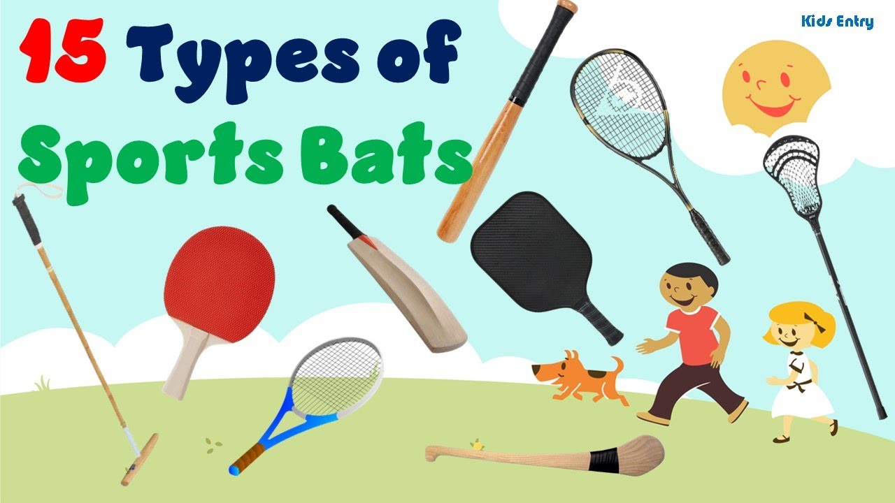 Types of Sports Bats| Sports Bats| Varieties of Sports bats | bats ...