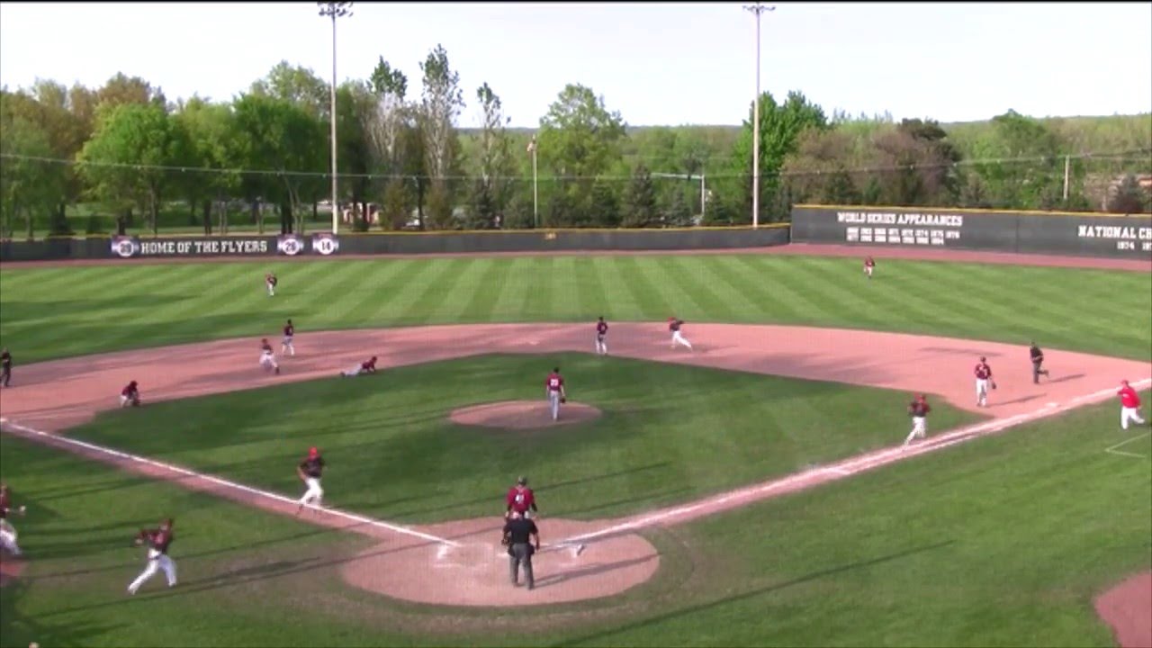 Lewis Baseball vs Bellarmine (L, 6-5 & W, 5-4) 5-7-16 - YouTube