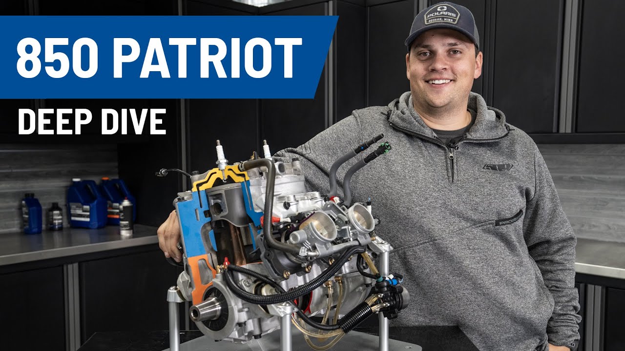 850 Patriot Snowmobile Engine Deep Dive – Sled Tech EP. 3 | Polaris ...