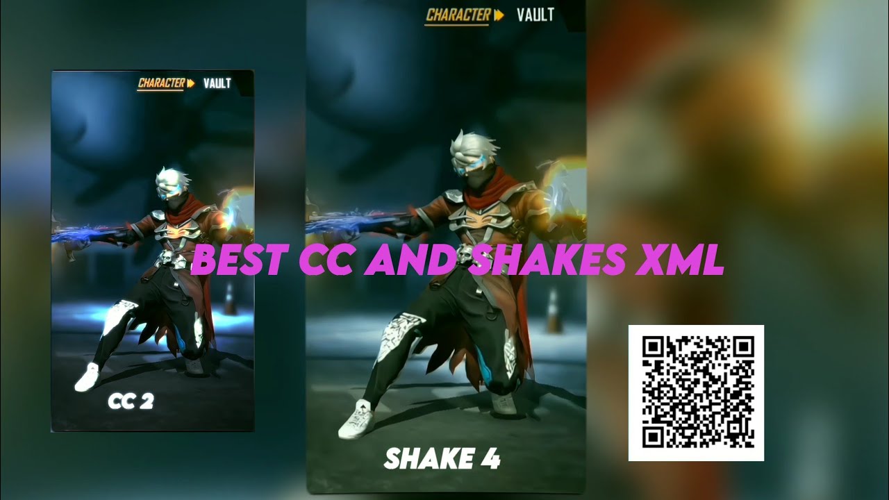 Ff QR CODE || XML preset alight motion || best shake and cc XML - YouTube