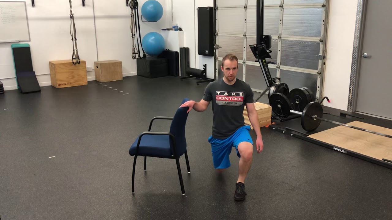 Supported Split Squat - YouTube
