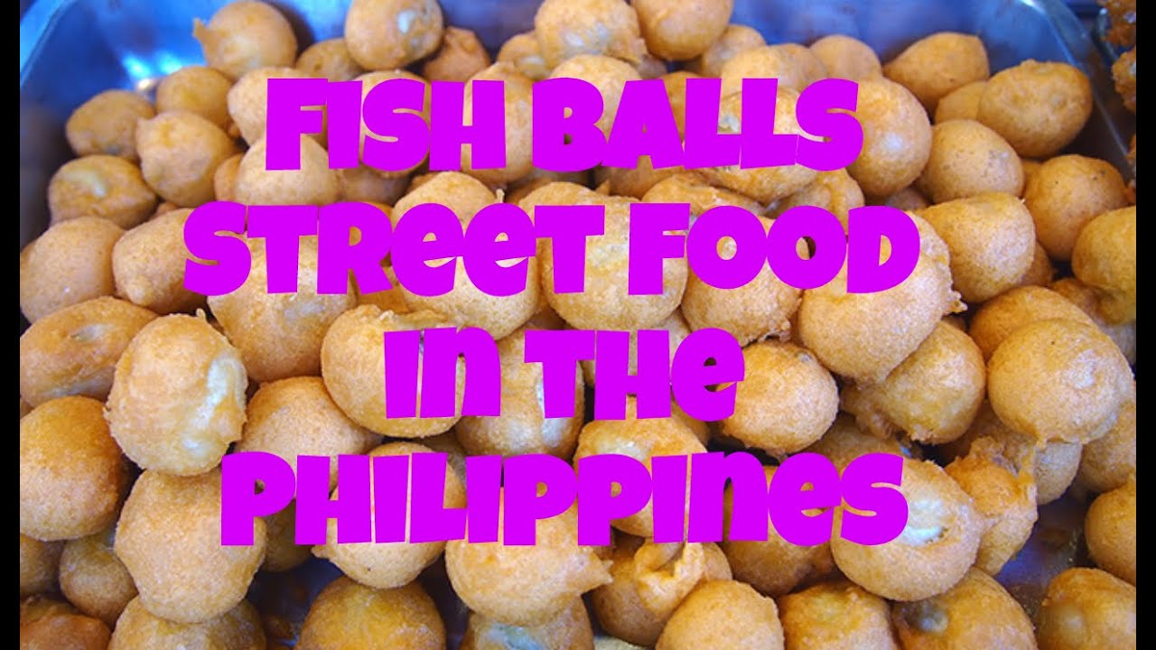 Eating Fish Balls | Street Food in the Philippines - YouTube