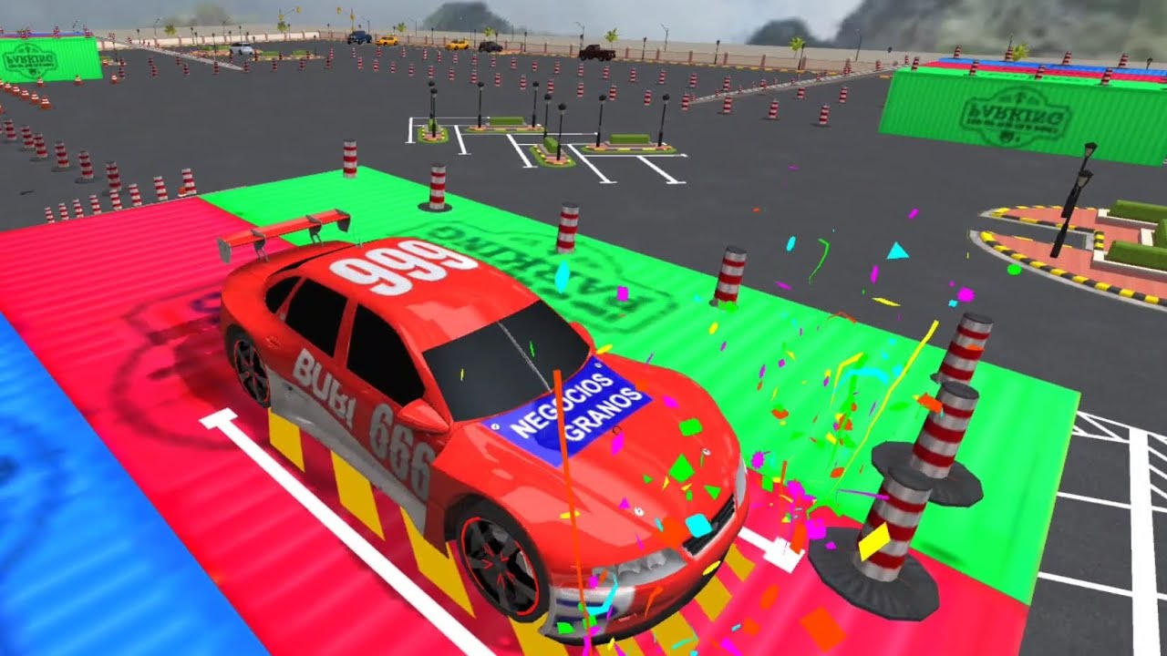 PARKING MODE SUPER CAR MEGA RAMP CHALLENGE - YouTube
