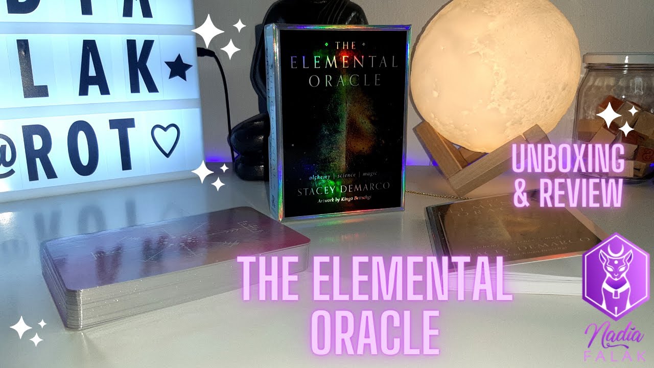 THE ELEMENTAL ORACLE (Oráculo de los Elementos) Unboxing & Reseña ...