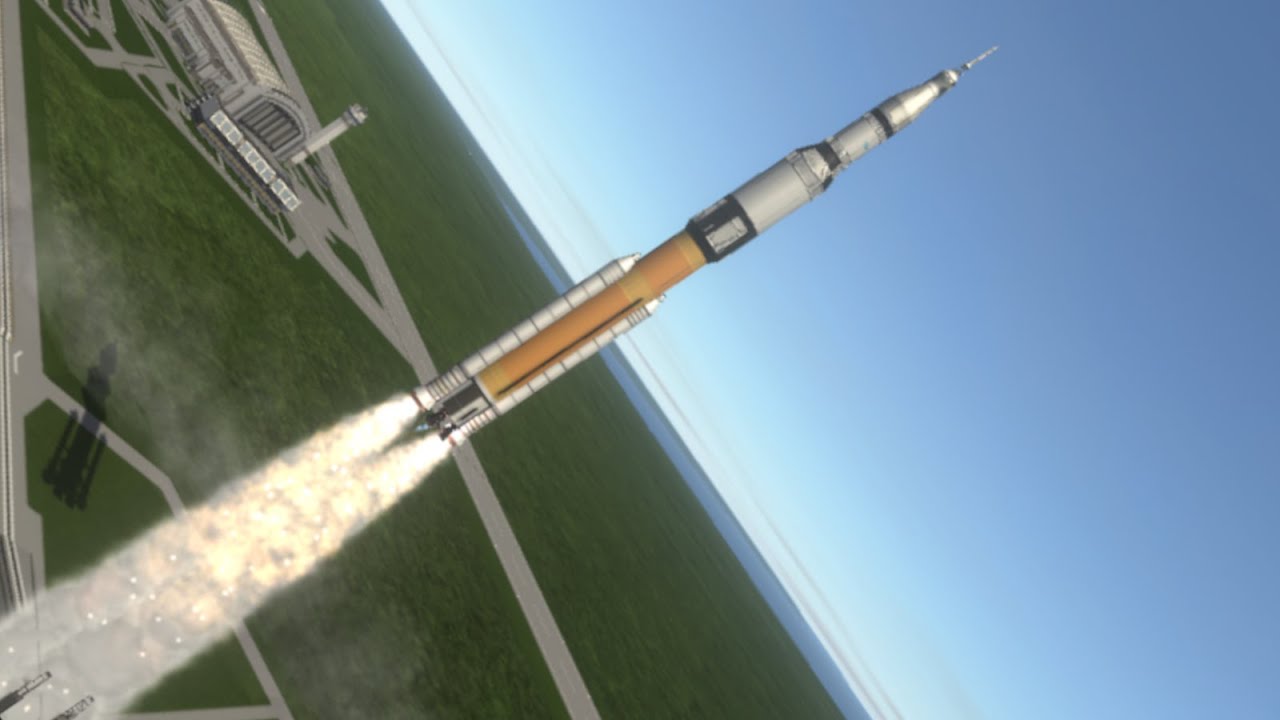 [KSP] Cursed rocket: The Saturn Launch System - YouTube