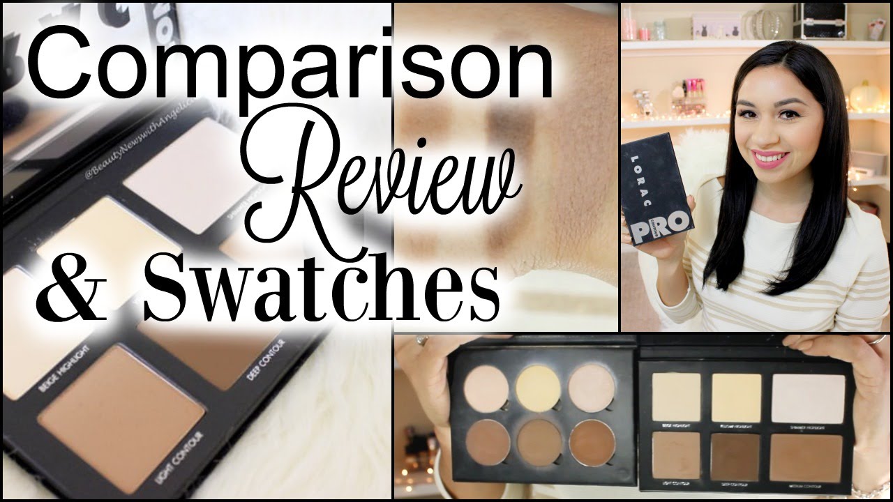 NEW LORAC Pro Contour Kit Review, Comparison, & Swatches | Short Demos ...