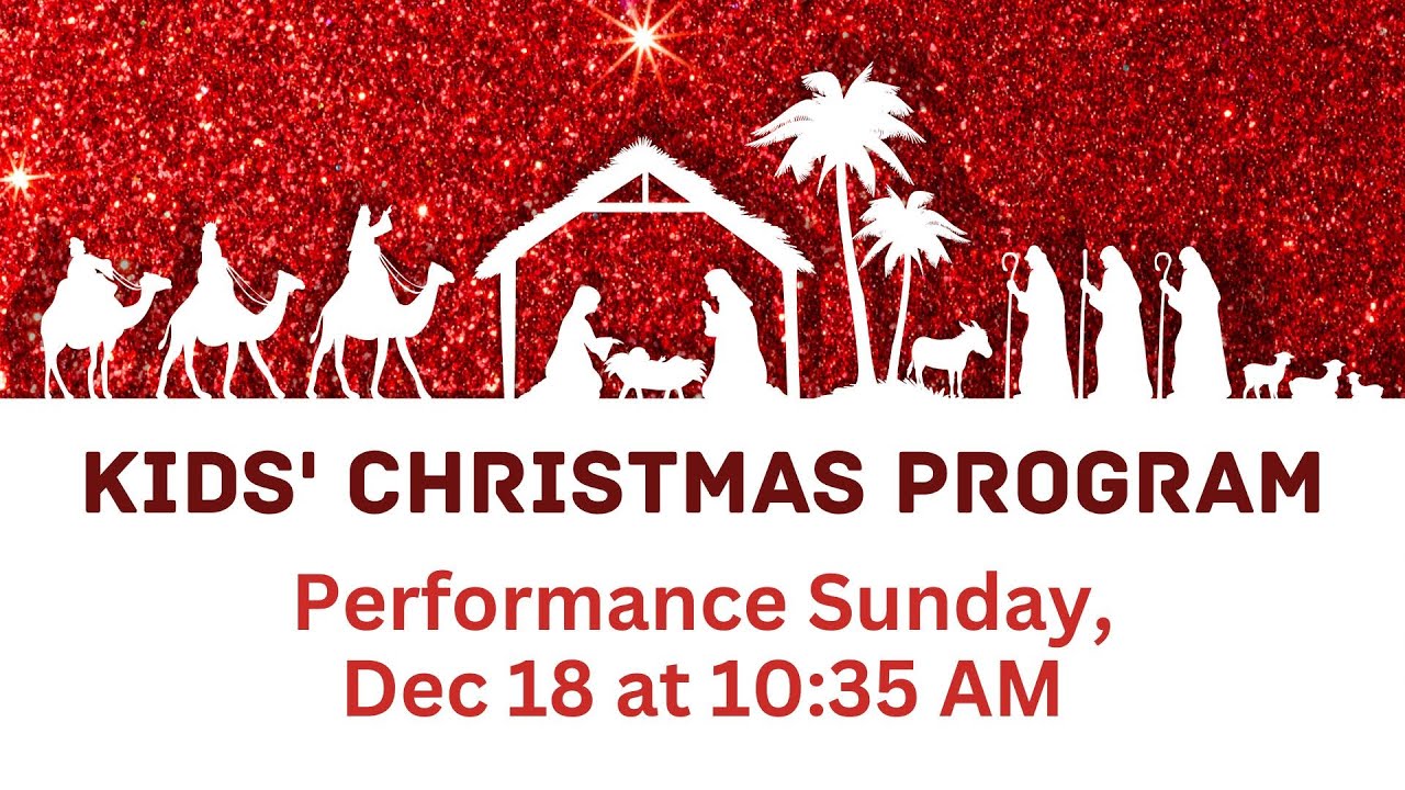 Children and Youth 2022 Christmas Program - YouTube
