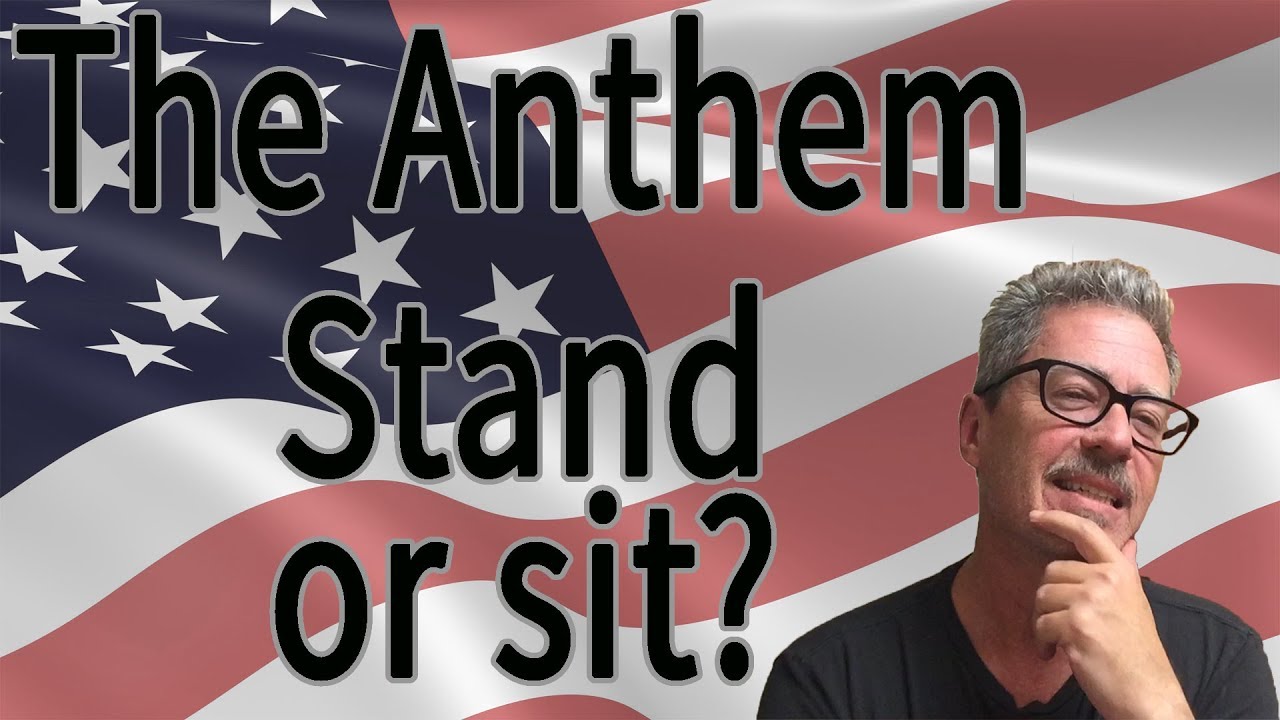 The Anthem: Stand or Sit? We Solved It! - The Loftus Party - YouTube