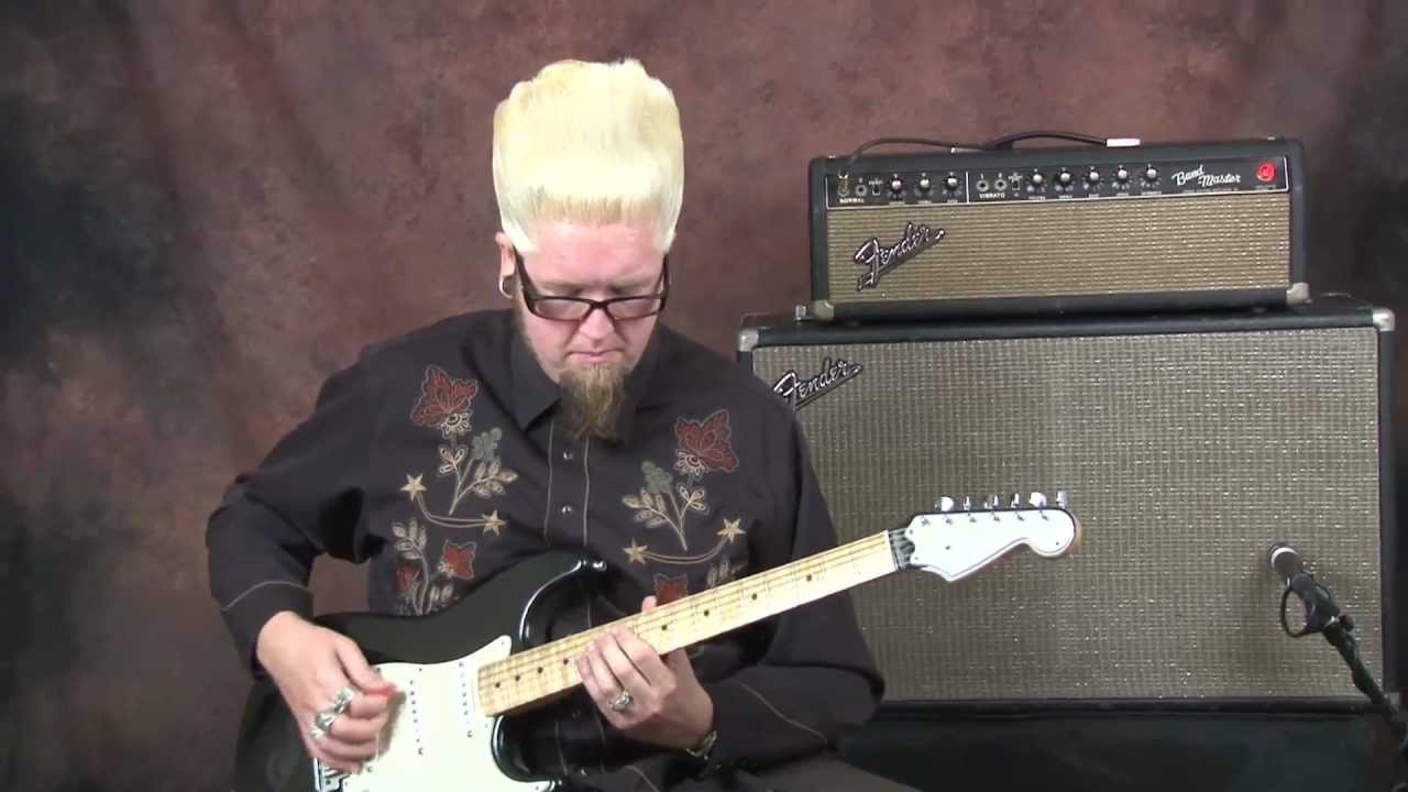 Learn Surf Guitar easy and fun fast picking riff ideas lesson on Fender ...