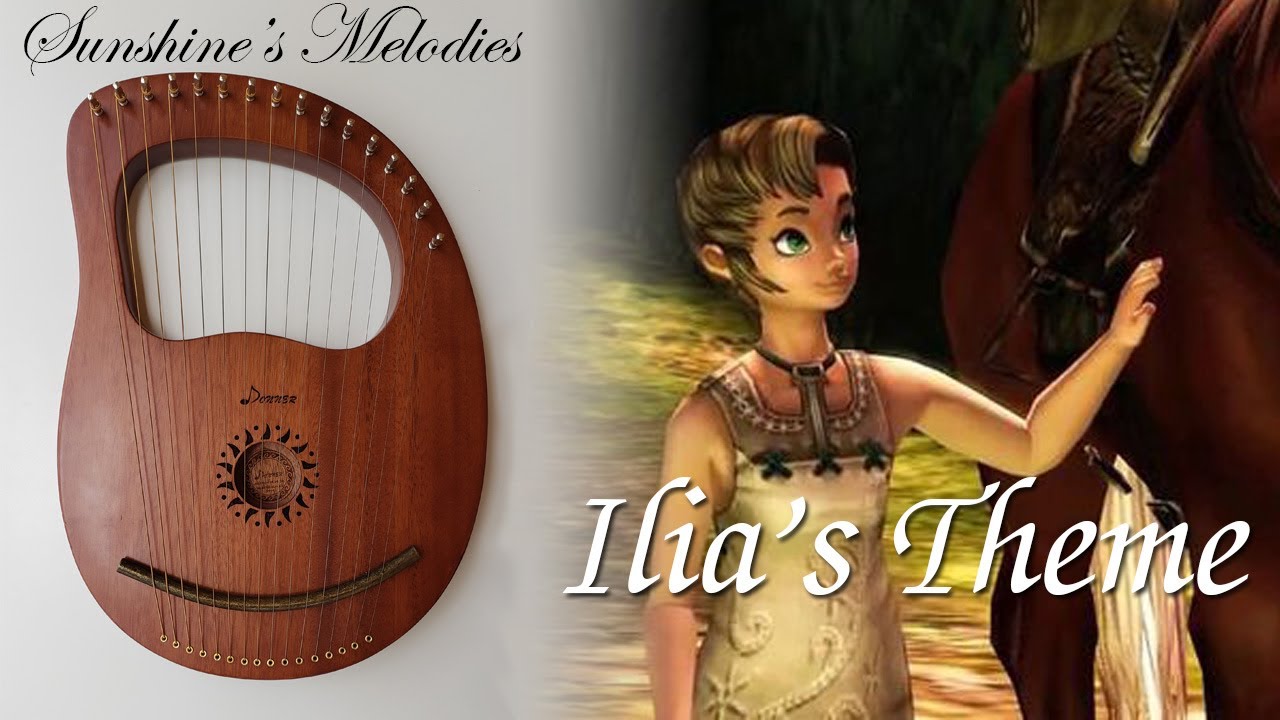 Ilia's Theme - The Legend of Zelda | Lyre Harp Tutorial (with notes ...