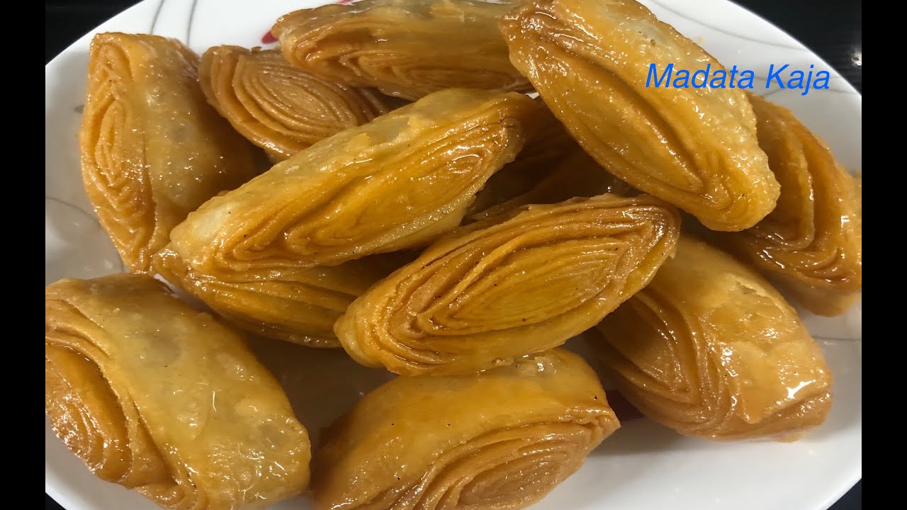 How To Make Madata Kaja At Home | మడత కాజ స్వీట్ షాప్ స్టైల్ లో | Juicy ...