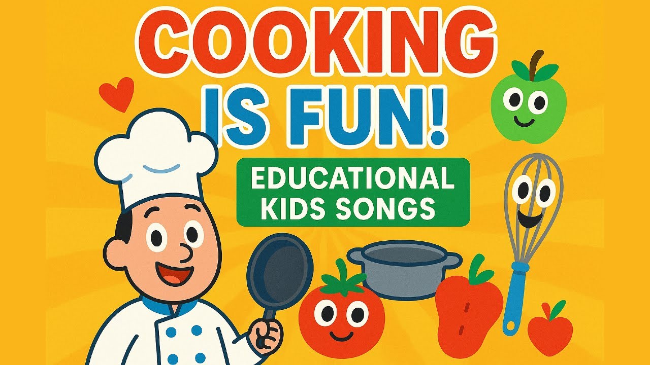 Cooking is Fun (Full Album) | Educational Kids Songs About Food ...
