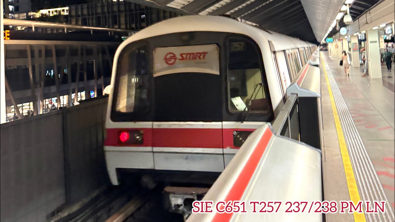 (5 left) SIE C651 NSL: 237/238 running on late nights from PM Peak ...