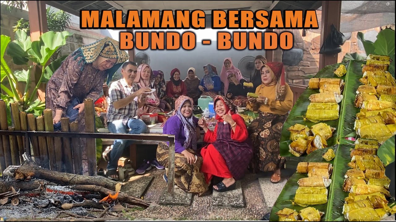 🔥SERUNYA BIKIN LAMANG BERSAMA BUNDO - BUNDO #kuliner #lamang - YouTube
