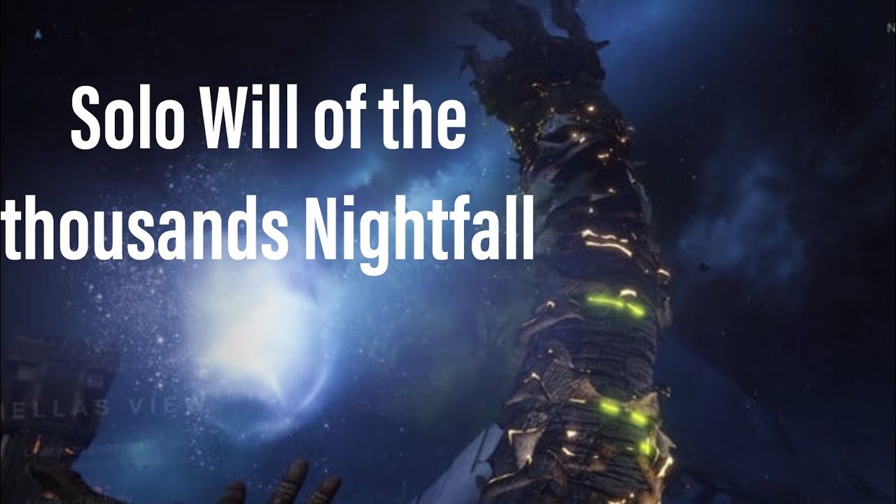 Destiny 2 Solo Nightfall Xol, Will of the thousands on Titan[Mars ...