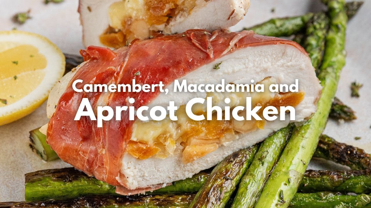 Gourmet Stuffed Chicken with Camembert & Dried Fruit - YouTube