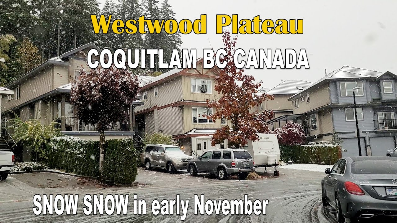 Metro Vancouver first snowfall of the fall season 2022 - Westwood ...