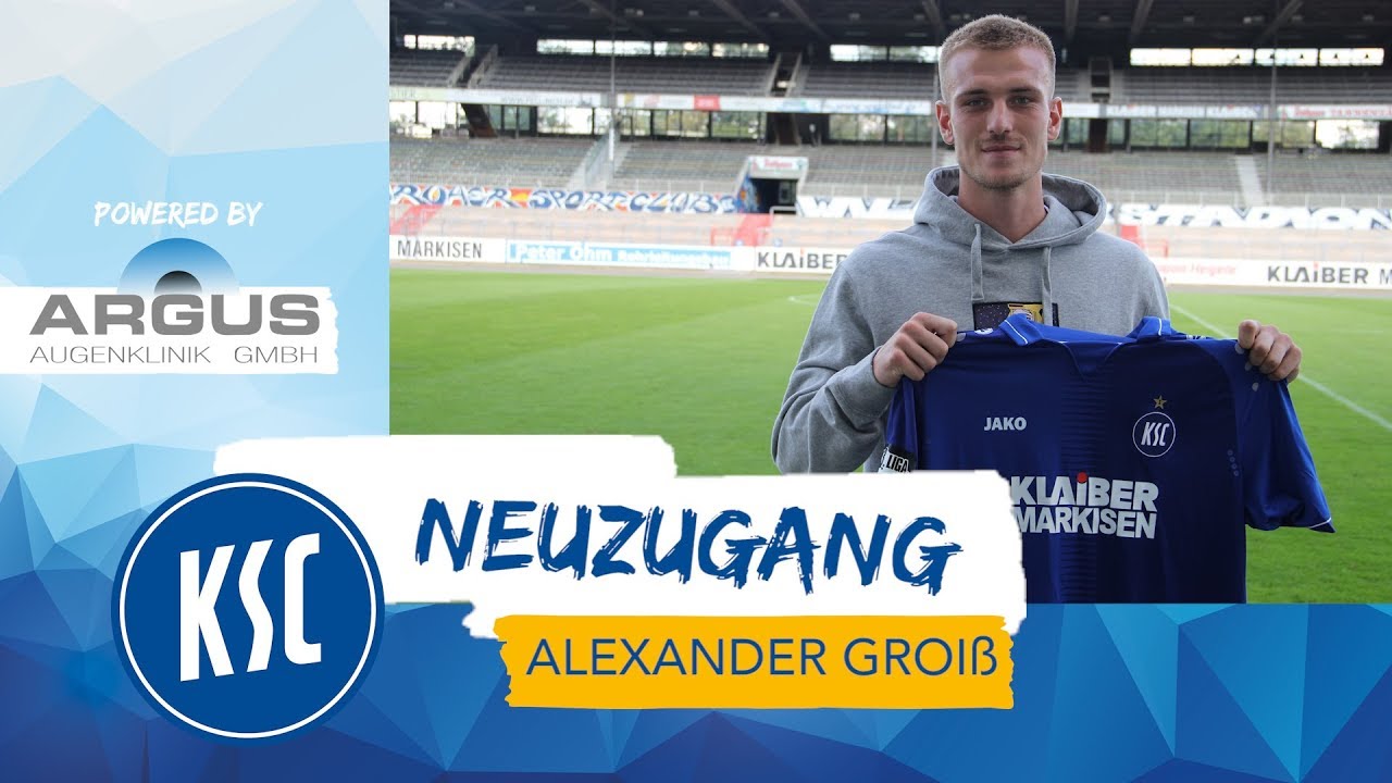 KSC-Neuzugang: Alexander Groiß - YouTube