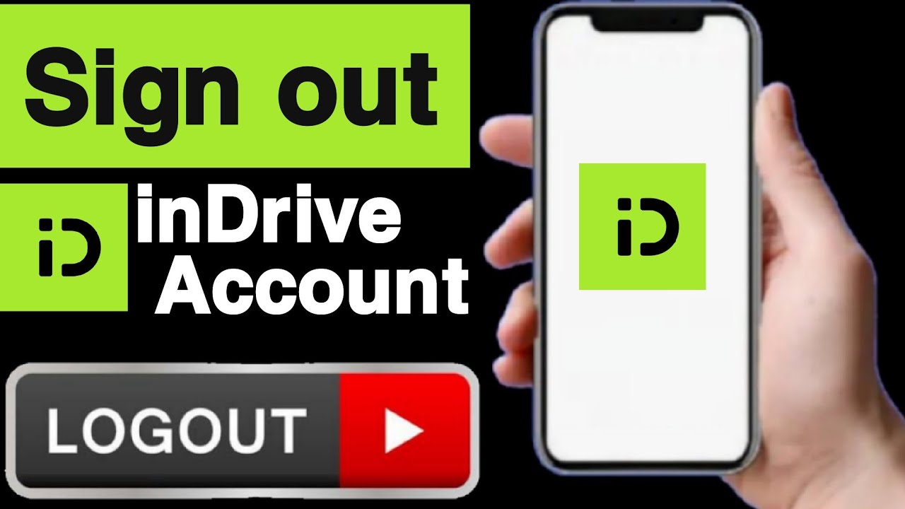 How to logout from inDriver account||inDrive account logout karne ka ...
